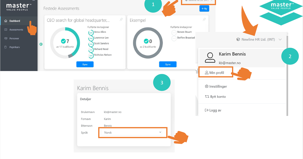 Det første du bør gjøre på Master People Platform
